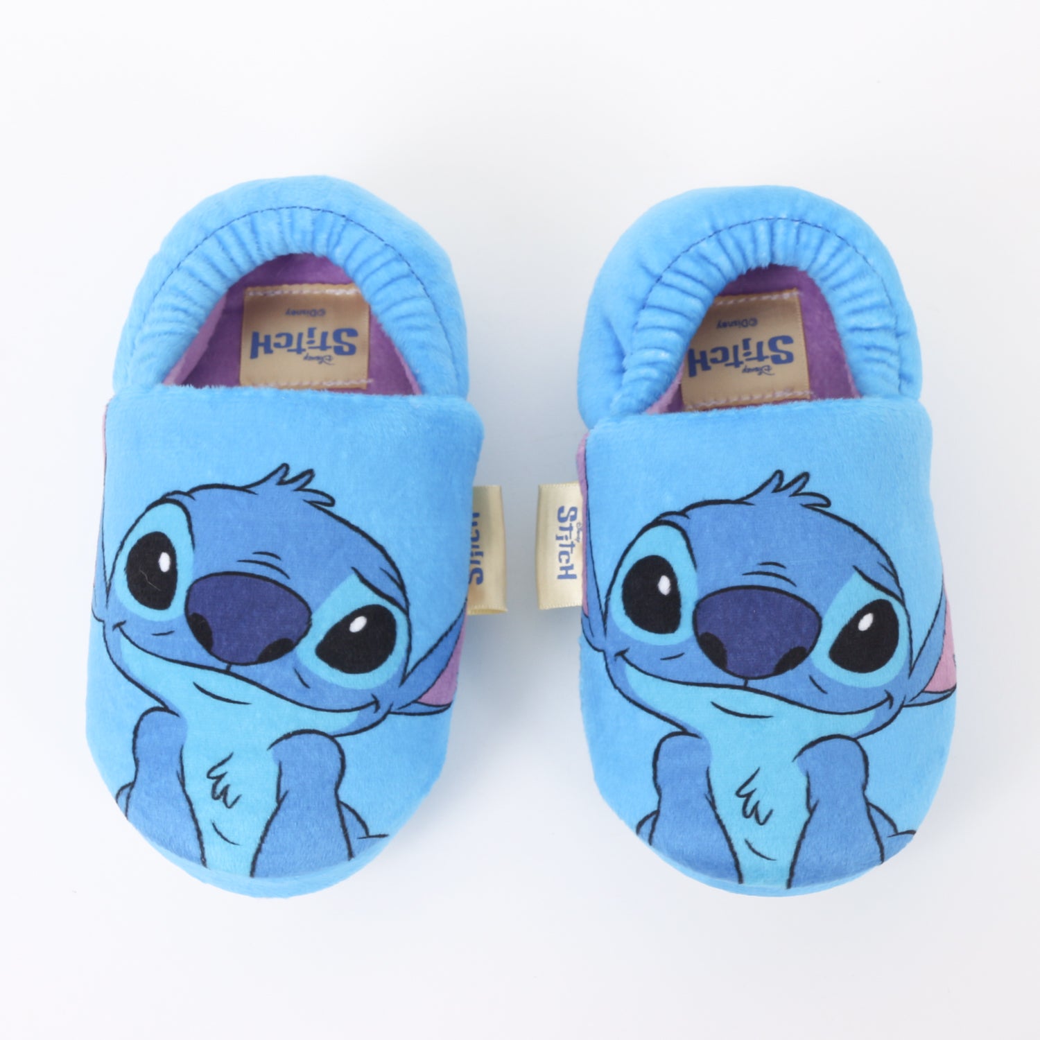 Pantufla Niña Stitch Mirando Lilo & Stitch Azul Disney